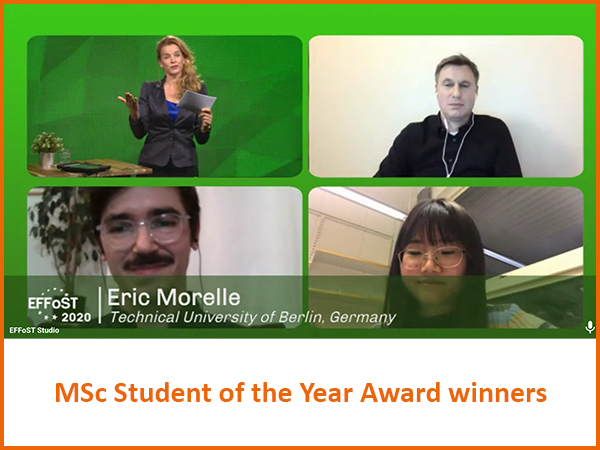 EFFoST Student of the Year Awards winners 2020