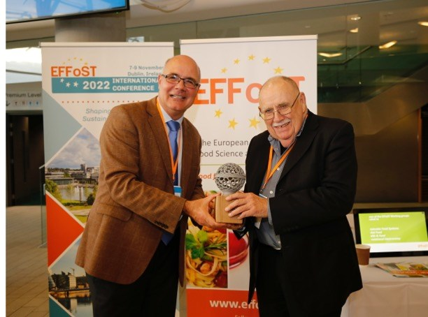 Prof. Brian McKenna received the Science to Society Award 2022